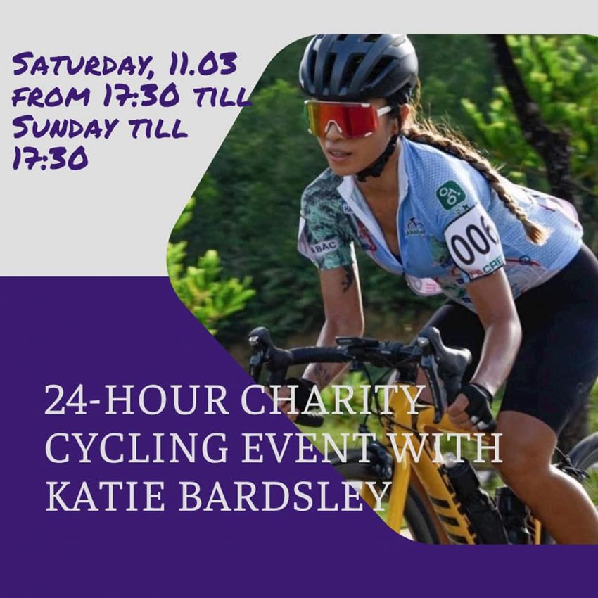 24 HOUR CHARITY CYCLING EVENT WITH KATIE & FRIENDS: Conquer Yourself ...