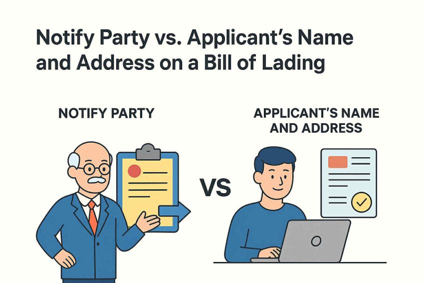 Notify Party vs. Applicant’s Name and Address on a Bill of Lading - Mr ...