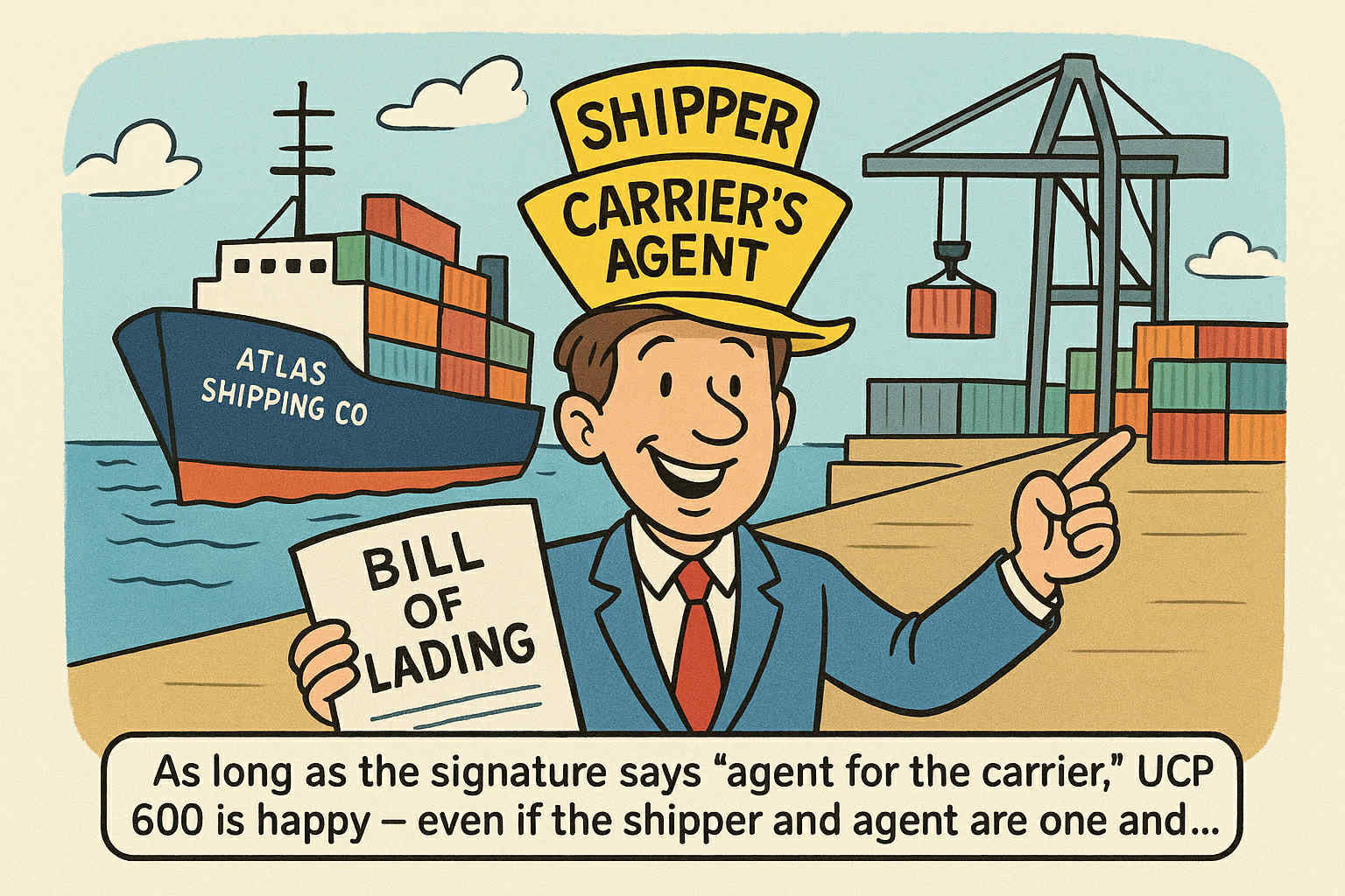 When the Shipper is Also the Carrier’s Agent - Mr. Old Man