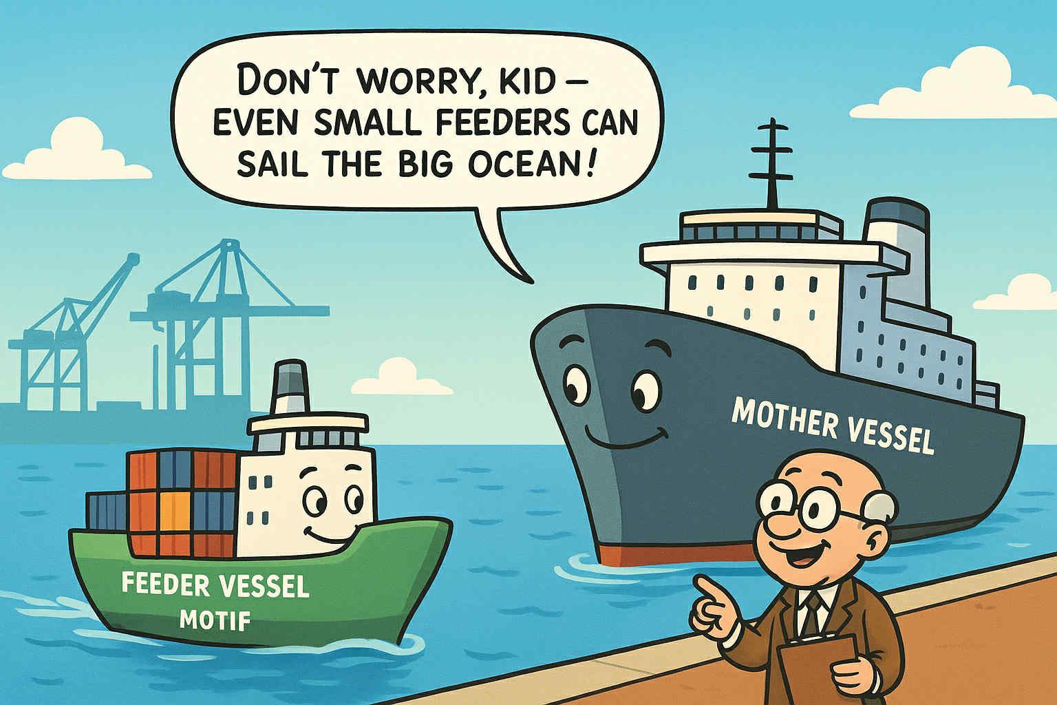 When a Feeder Vessel Is an Ocean Vessel - Mr. Old Man
