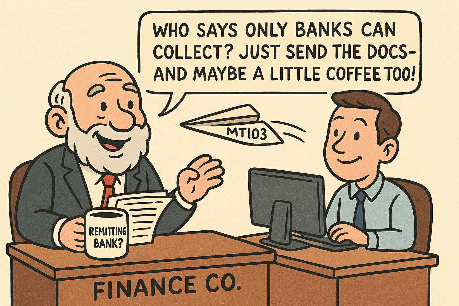 Can a Finance Company Act as a Remitting Bank? - Mr. Old Man