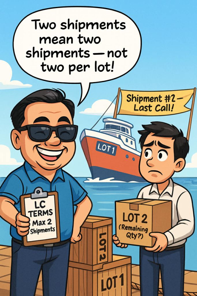 Short Shipment or Not? - Mr. Old Man